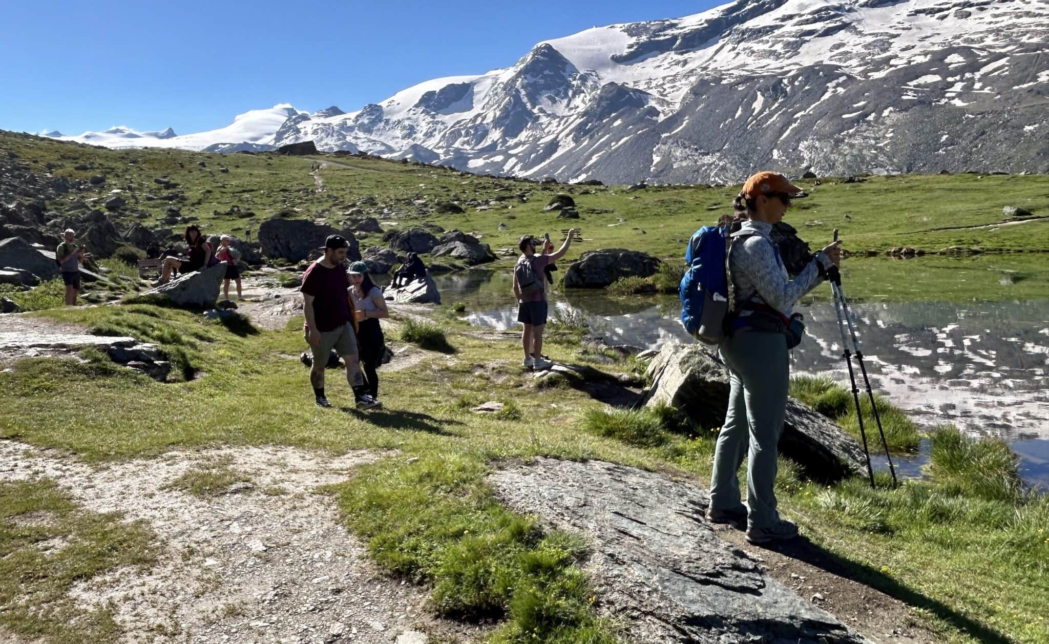 A Swiss Alps hike: Zermatt to Stellisee Lake and a hut - Unshakable Hiker